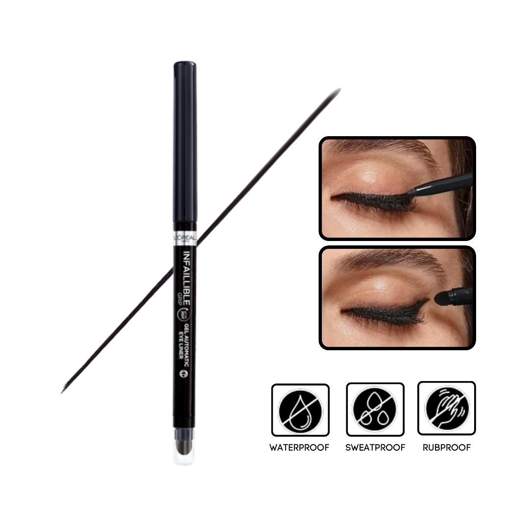 L'Oréal Paris Infallible Grip 36H Gel Automatic Eyeliner – Derniercri.mv
